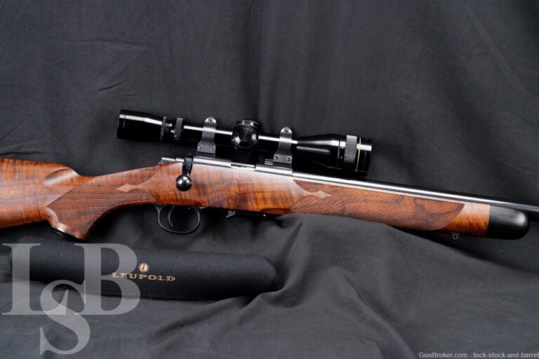 Cooper Firearms Model 36 .22 LR 23″ Bolt Action Rifle & Leupold VARI-X ...