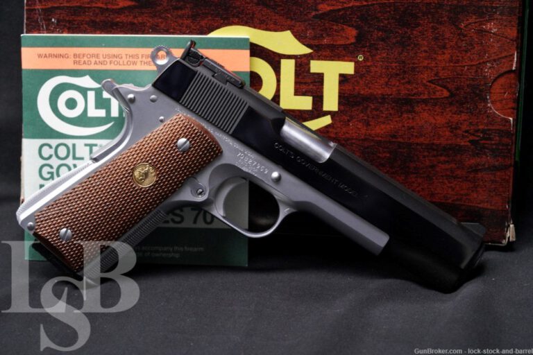 Craig Wetstein Custom Colt MKIV Series 70 Government Model 45 ACP Semi ...
