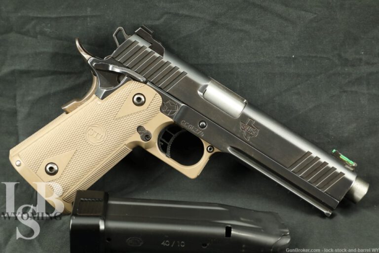 Custom Cheely Frame STI 2011 5.5″ Threaded 10mm Double-Stack 1911 Semi ...