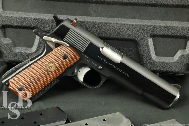 Custom Colt Government Model Series ’70 1911 .45 ACP Semi-Auto Pistol ...