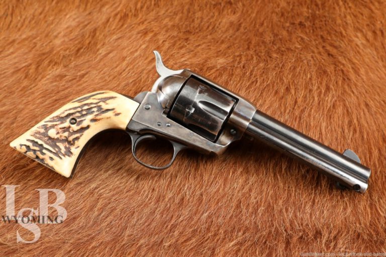 Custom Colt Single Action Army SAA 1st Gen .38 Special Revolver, 1907 C ...