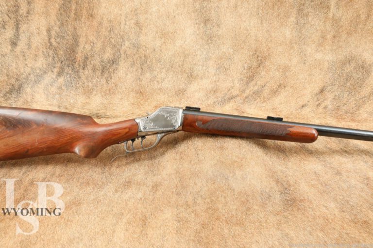 Custom Engraved 1885 High Wall 32″ .32-40 Winchester Single Shot Rifle ...