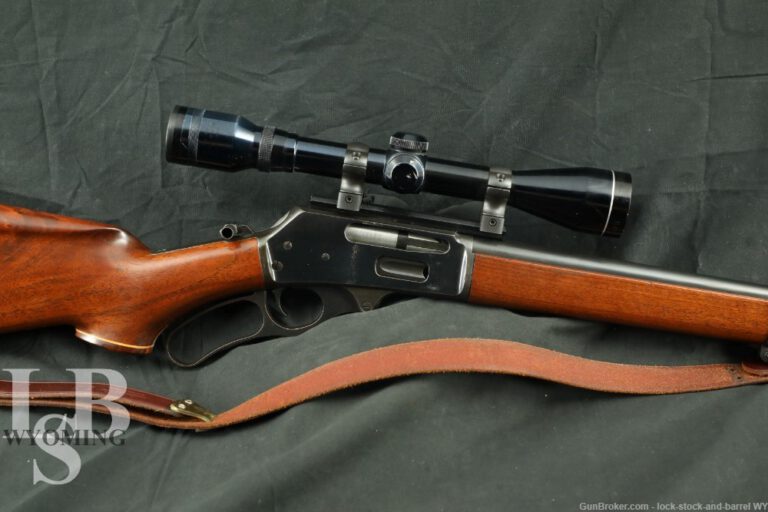 Custom Marlin Model 336 22″ .219 Zipper Lever Action Rifle, 1963 C&R ...