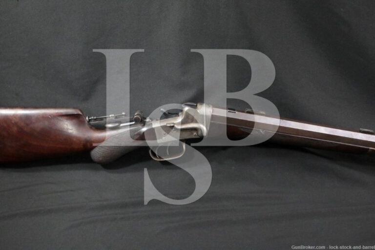 Custom Remington Hepburn Match Model 29.5″ Falling Block Target Rifle C ...