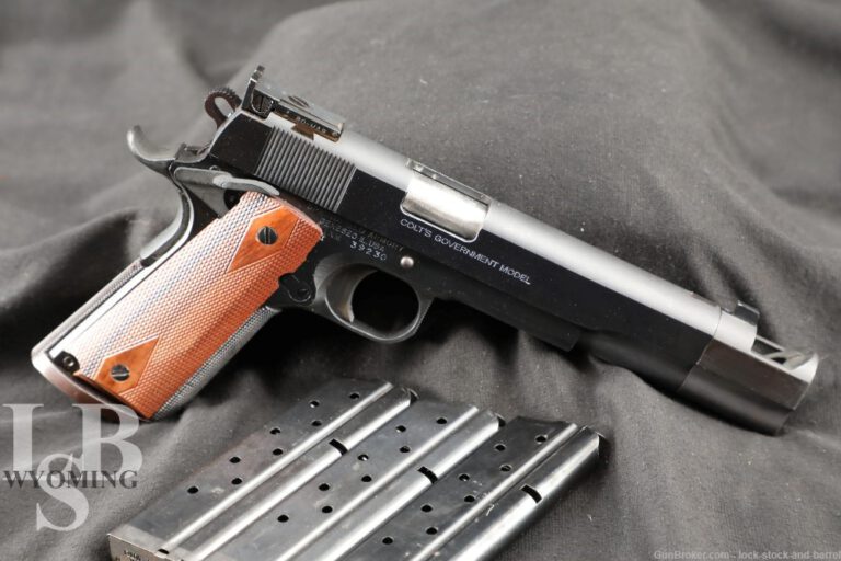 Custom Springfield Armory/Colt 1911A1 Clark 6 5/8″ Comp .38 Super ...