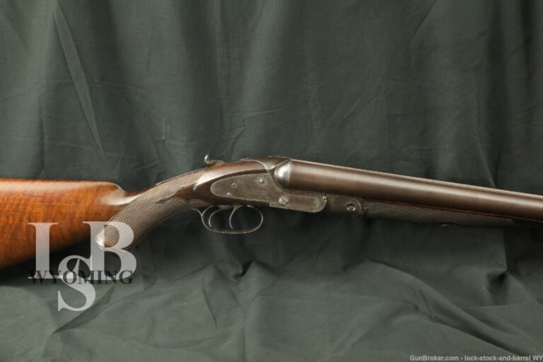 DM Lefever Sidecocker F Grade Hammerless 10 GA Double Shotgun, 1882 ...