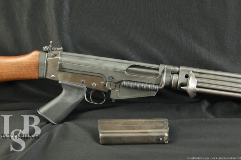 DSA STG-58 Metric FAL Semi Auto Rifle In 7.62 NATO W/ Magazine, Bipod ...