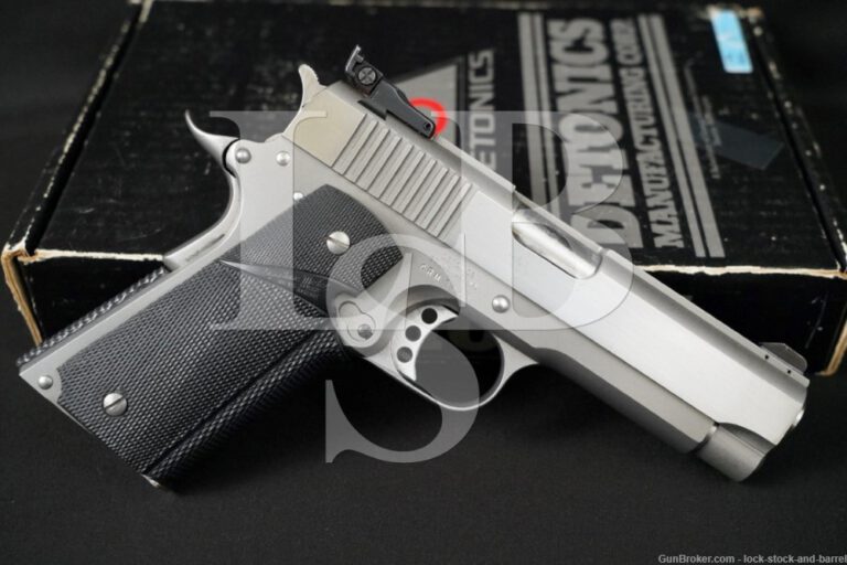 Detonics Model Servicemaster II 2 .45 ACP 4.25″ 1911 Semi-Automatic ...