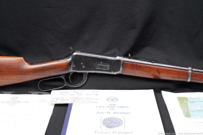 Documented Texas Ranger Winchester Model 94 Carbine .30-30 Lever Rifle ...