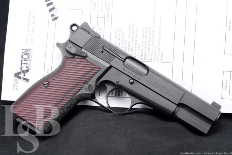 Don Williams Action Works Custom FN Browning Hi Power Mark II 9mm ...