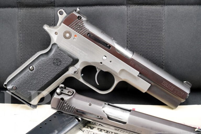 Dornaus & Dixon Bren Ten Standard Model 10mm Semi-Auto Pistol, MFD 1983 ...