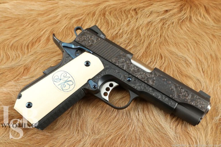 ED BROWN Classic Custom 1911 Engraved 4.25” .45 ACP Semi Auto Pistol ...