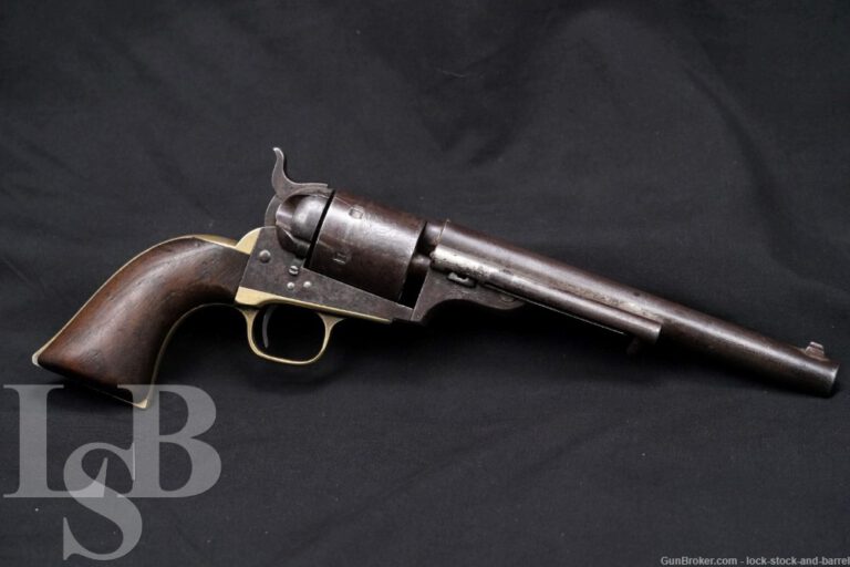 Early Colt 1871-1872 Open Top Model Pre-SAA .44 Centerfire Revolver ...