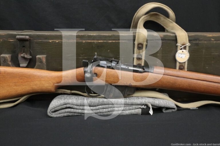 Enfield No7 MkI RAF Training Rifle Crate .22LR Brit Mag Fed Bolt Action ...