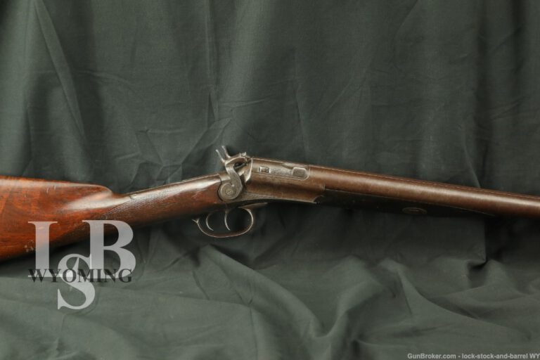 Ethan Allen & Co. Hinge Breech 12 GA SXS Hammer Double Shotgun, Antique ...