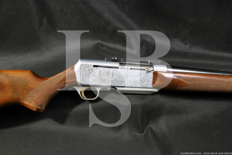 FN Browning Automatic Rifle BAR Grade IV Engraved 7mm Rem. Magnum Semi ...