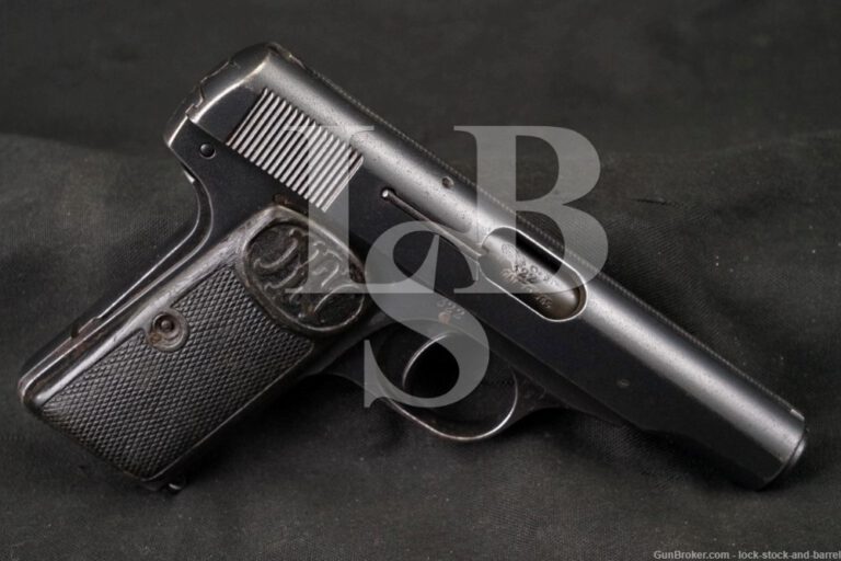 FN Browning Model 1910 Dutch Navy No. 4 .32 ACP Semi-Auto Pistol, 1940 C&R - LSB Auctions