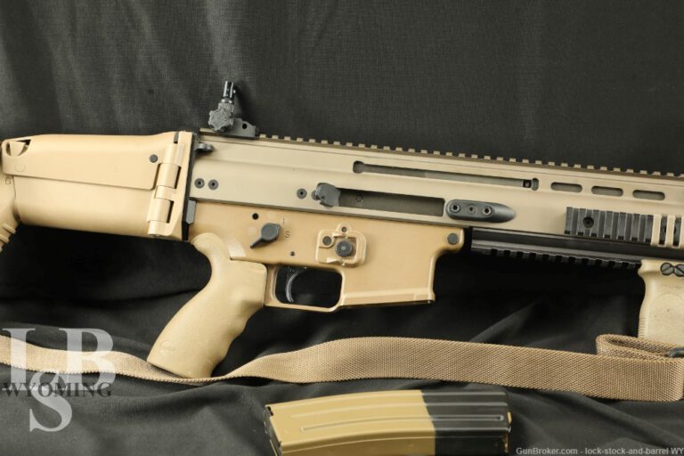 FN Herstal USA SCAR 16S Semi Auto Rifle In 5.56 W/ Surefire, Foregrip ...