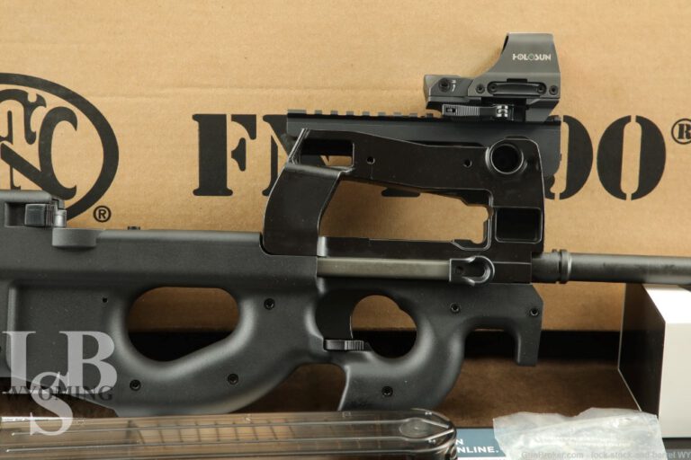 FNH Herstal Belgium FN PS90 5.7x28mm Bullpup Rifle PDW P90 W/ Holosun ...