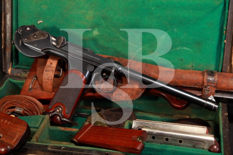 Factory Cased Loewe Production Borchardt Model 1893 C93 Semi-Automatic ...