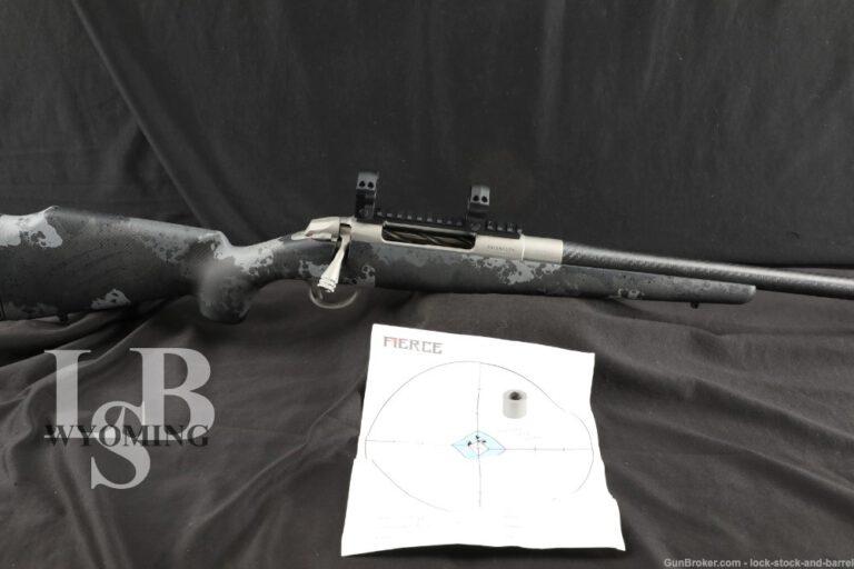 Fierce CT-Edge sub-MOA 300 PRC 26” Bolt Action Rifle - LSB Auctions