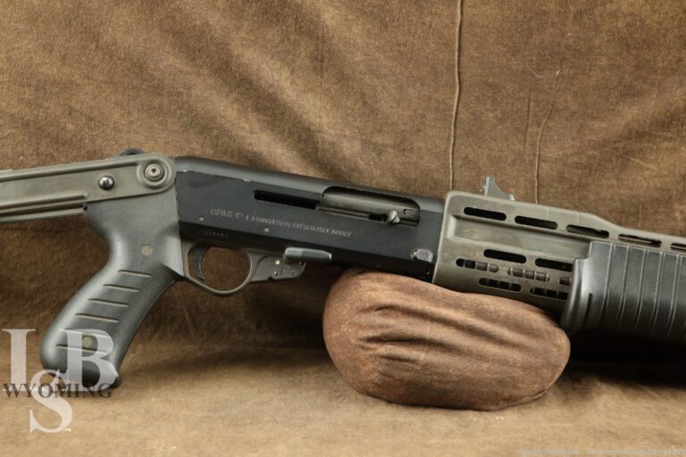 Franchi 12g Semi-Auto/Pump Action SPAS-12 Folding Stock Shotgun 1982 ...