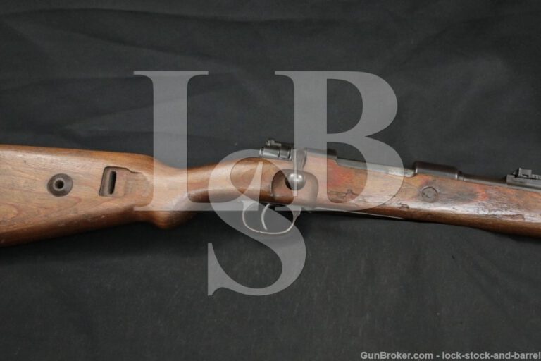 German K98 Mauser Nazi Borsigwalde 8mm Bolt Action Rifle 1942 C&R - LSB ...