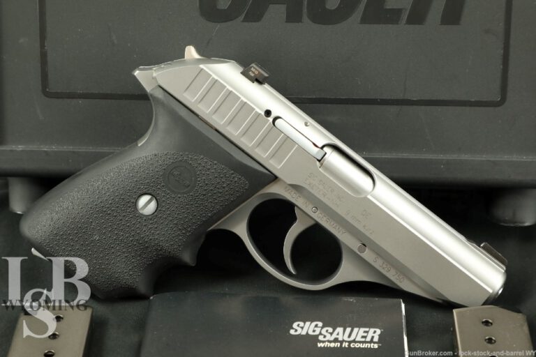 German SIG Sauer Sig P232 SL 9mm Kurz / .380 ACP Semi-Auto Pistol W ...