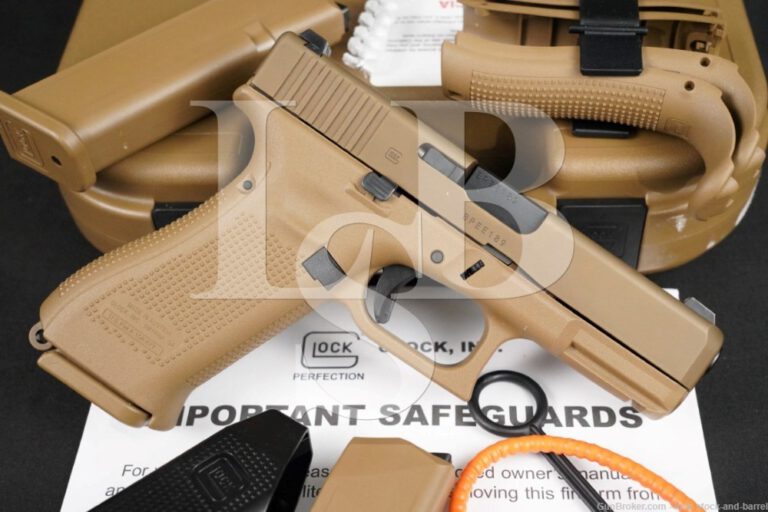 Glock 19X G19X G-19X Gen 5 Gen5 9mm Striker Fired Semi-Auto Pistol ...