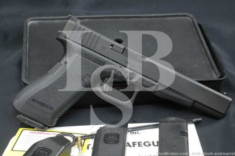 Glock 24 G24 Long Slide .40 S&W Ported Semi-Automatic Striker Pistol ...