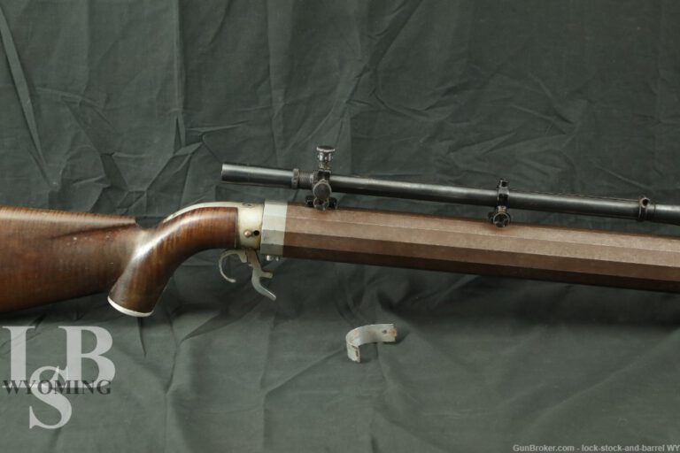 H. Lloyd Resor Muzzleloading Benchrest Chunk Gun .45 Cal Percussion ...