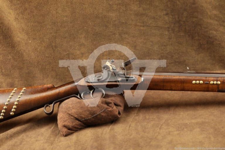 Hawken Style .62 cal 31” Flintlock Rifle - LSB Auctions