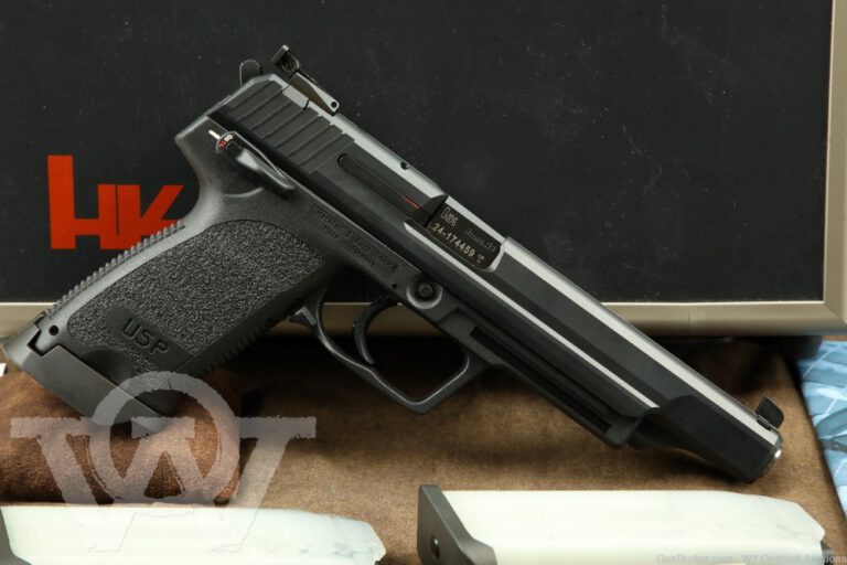 Heckler & Koch H&K USP Elite 9mm DA/SA Pistol w/ Case & Mags - LSB Auctions