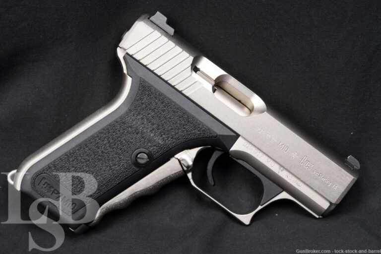 Heckler & Koch H&L HK P7M10 P7 M10 .40 S&W Nickel Semi-Auto Pistol MFD ...