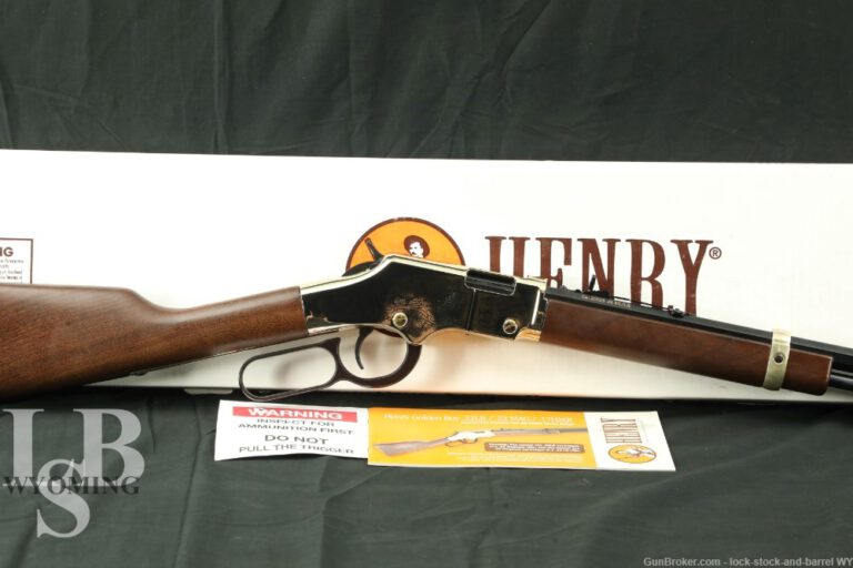 Henry Golden Boy RMEF Limited Edition H004 22 S/L/LR 20″ Lever Action ...