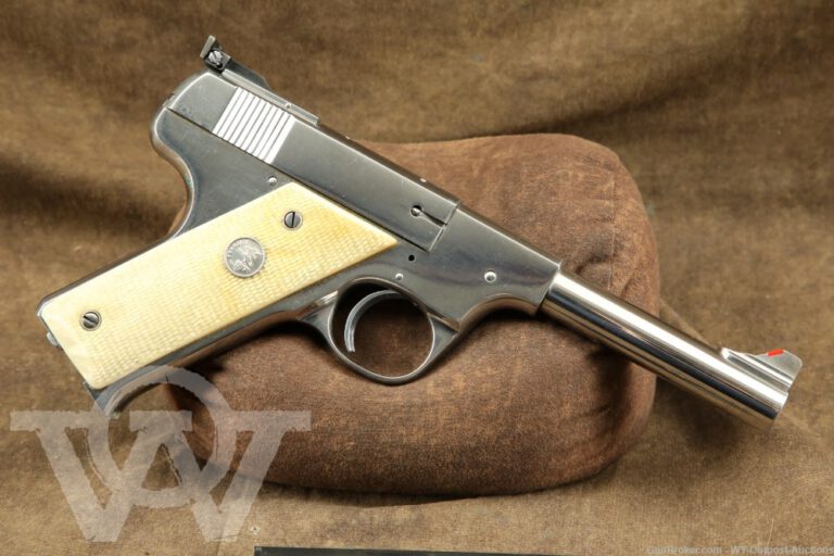 High Standard Hi-Standard Model B .22LR 4.5” 1936-1942 C&R WWII Era ...