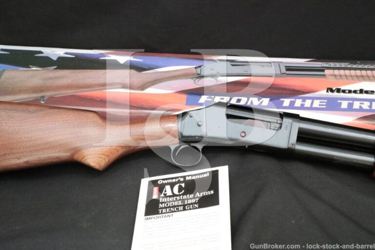IAC Model 97 Like Winchester 1897 Trench Gun 12 GA Pump Shotgun 2001 ...