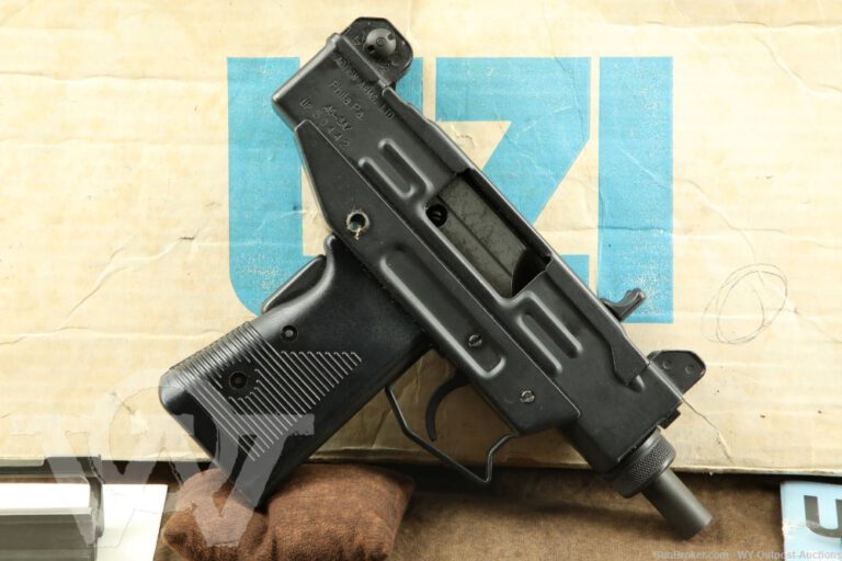 IMI-Israel Action Arms Mini Uzi Pistol .45 ACP & 9mm Combination Gun ...