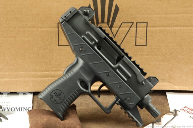IWI-Israel Uzi Pro Pistol w/ threaded barrel 9mm 4.5” Semi-Auto Pistol ...