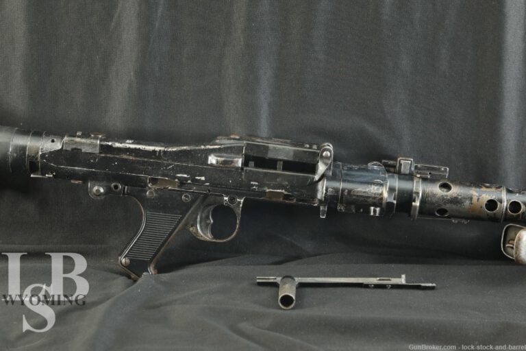 Israeli & German Marked MG 34 8mm 24” Inert Rifle WWII MG34 w/ Bipod ...