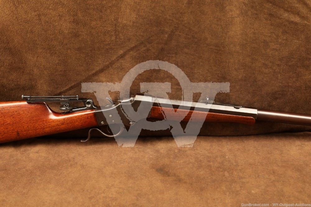 J. Stevens Model 44 ½ Ideal .38-55 28″ Long Rifle Falling Block C&R ...