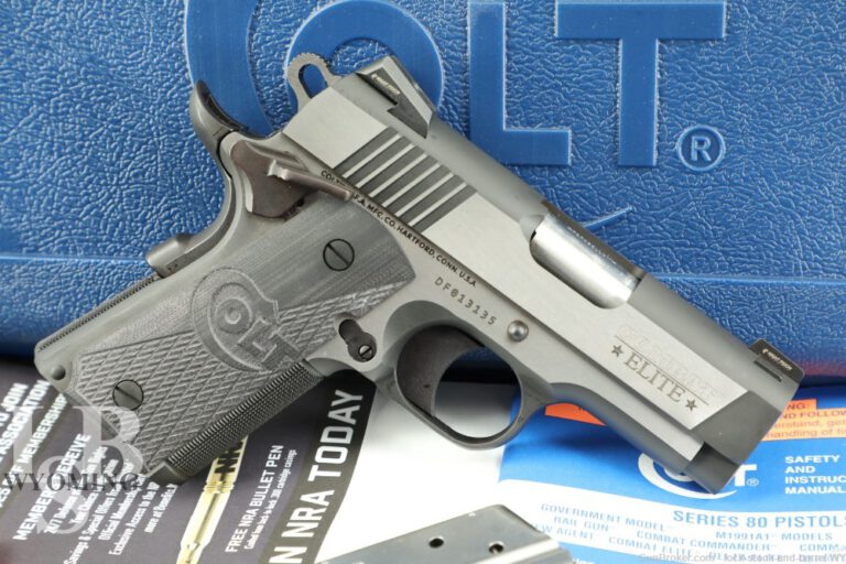 LIKE NEW, Colt Combat Elite Defender, 3″, 9mm Series 80 Stainless - LSB ...