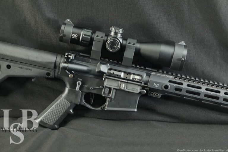 LMT Defender 2000 5.56 Wilson Combat Semi-Auto AR-15 Rifle Elftmann ...