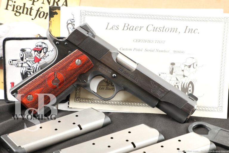 Les Baer Custom Thunder Ranch Special 1911 5″ 45 ACP 1/2” Group Pistol ...