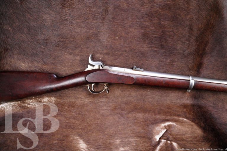 Lindsay Patent Model 1863 U.S. Double Rifle-Musket .58 Caliber, Antique ...