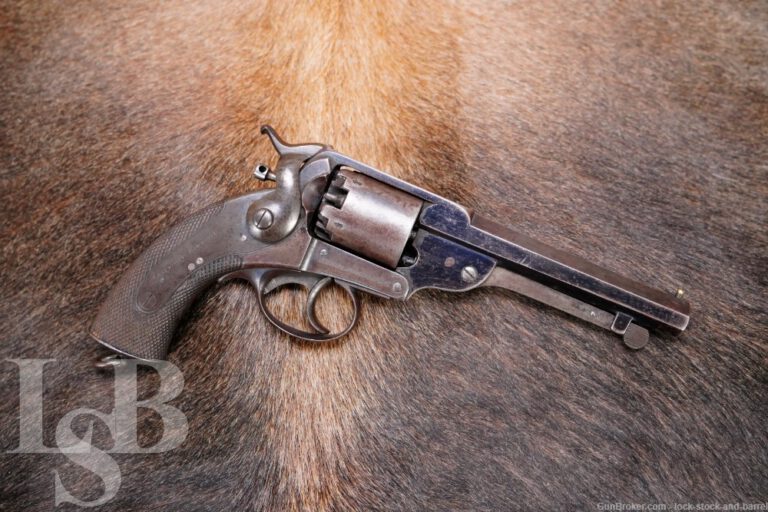 London Armoury Co. Kerr’s Patent Revolver .44 Cal 6″ Single Action ...