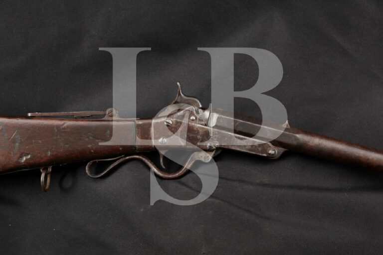 Massachusetts Arms Co. Maynard Carbine 1st Model (Name Carved Stock), Brown 20” Single Shot ...