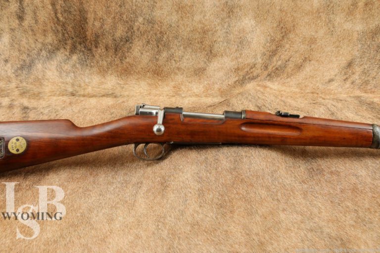 Matching Swedish Mauser M94-14 Carbine 6.5×55 Bolt Action Rifle, 1907 C ...