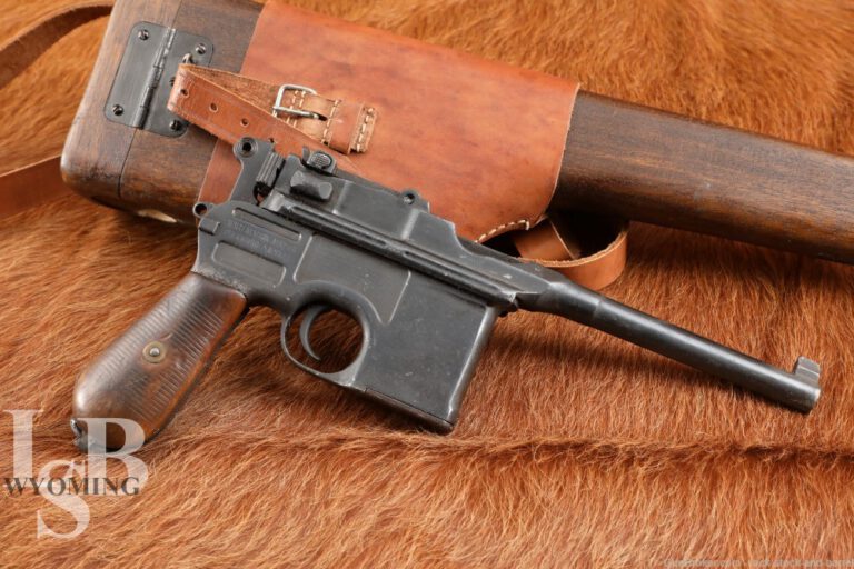 Mauser C96 Model 1930 M30 Broomhandle 7.63mm/30 Semi-Automatic Pistol ...