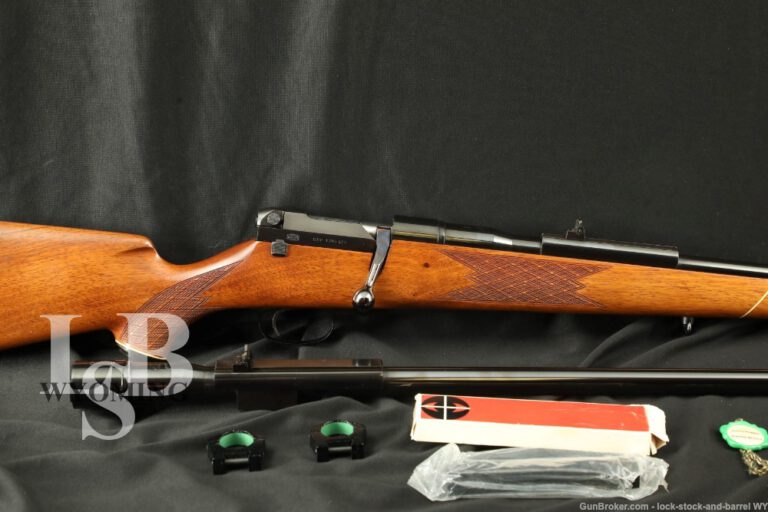 Mauser Model 66 Safari Two Barrels Telescoping Bolt Action Rifle, 1970 ...